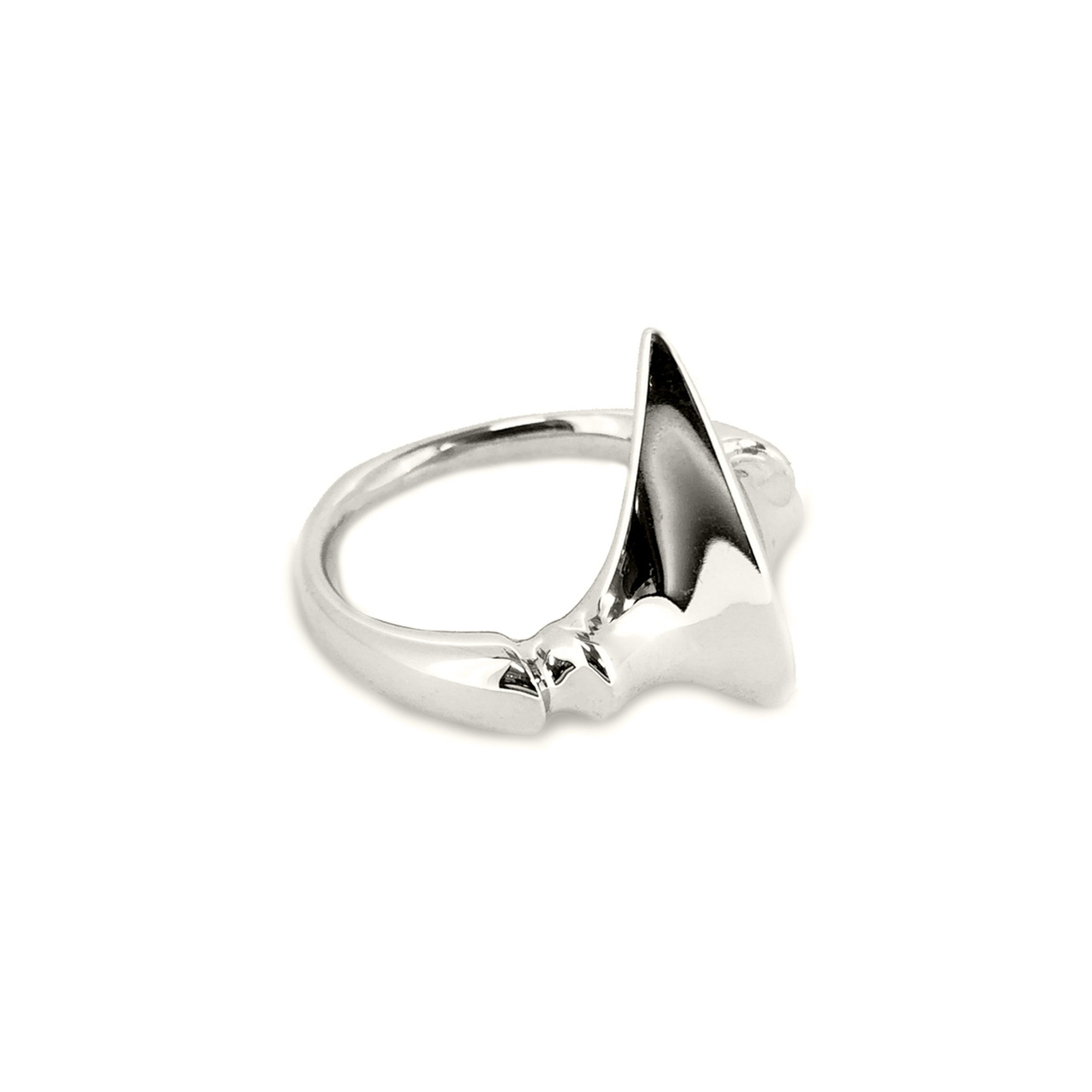 Sterling Silver Spine Tooth Ring – Daisy Grice Jewellery